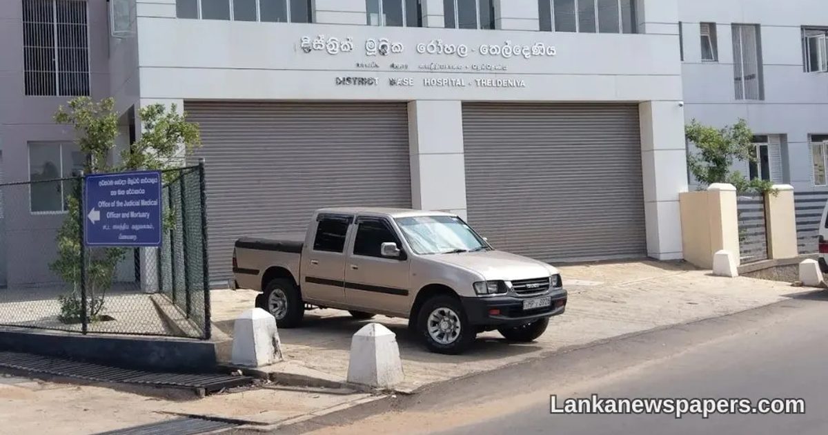 Mystery Deepens as Woman Found Dead Inside Vehicle Near Teldeniya ...